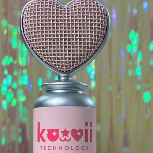 Kawaii | Portable Audio & Video | Heart Shaped Usb Microphone | Poshmark